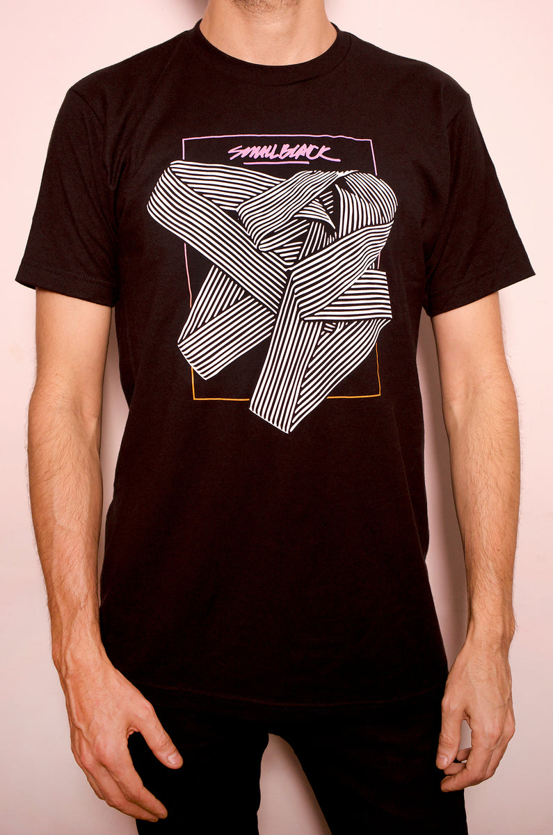 Small Black - Ribbon T-Shirt (BLACK)