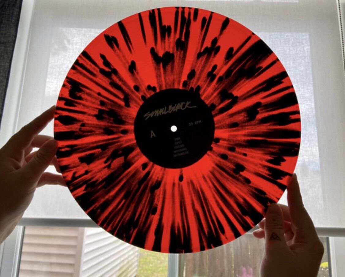 Cheap Dreams - Red and Black Splatter Vinyl – Small Black